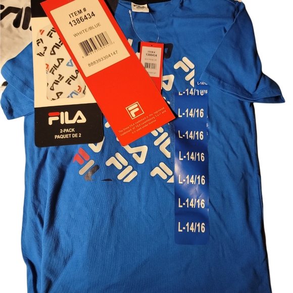 Fila | Shirts & Tops | Nwt 2 Pack Of Boys Fila Shirts | Poshmark